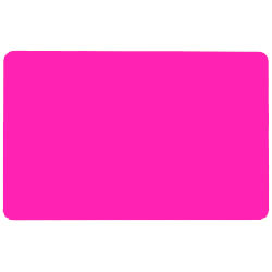 Fluorescent Pink PVC ID Cards CR80/30, 500 count | IDSuperShop